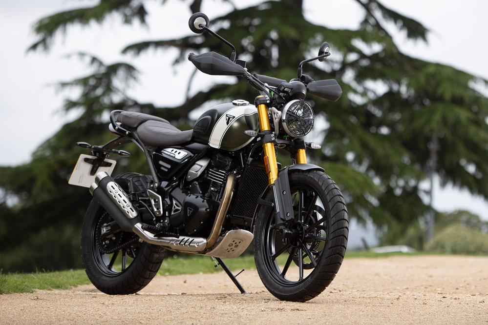 Scrambling for success: Prototype ride reveals Triumph's 400 X retro is ...