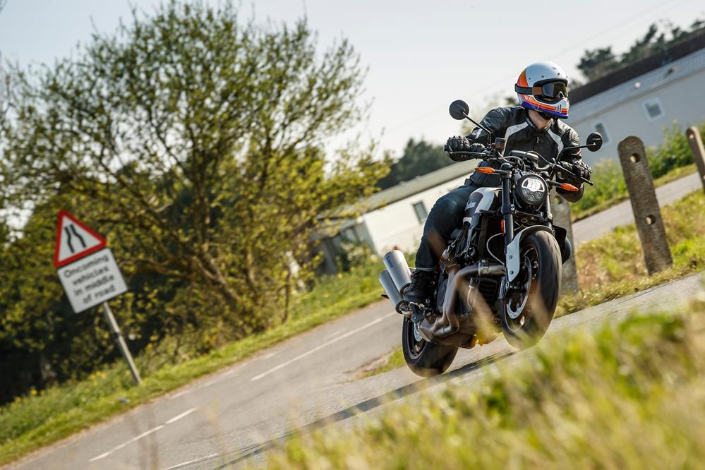 Expert advice for riding a motorbike in high winds