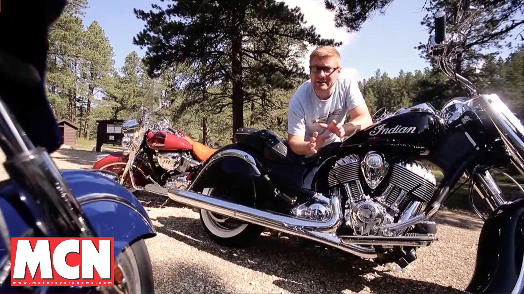 Video: Indian is back - The three new bikes tested