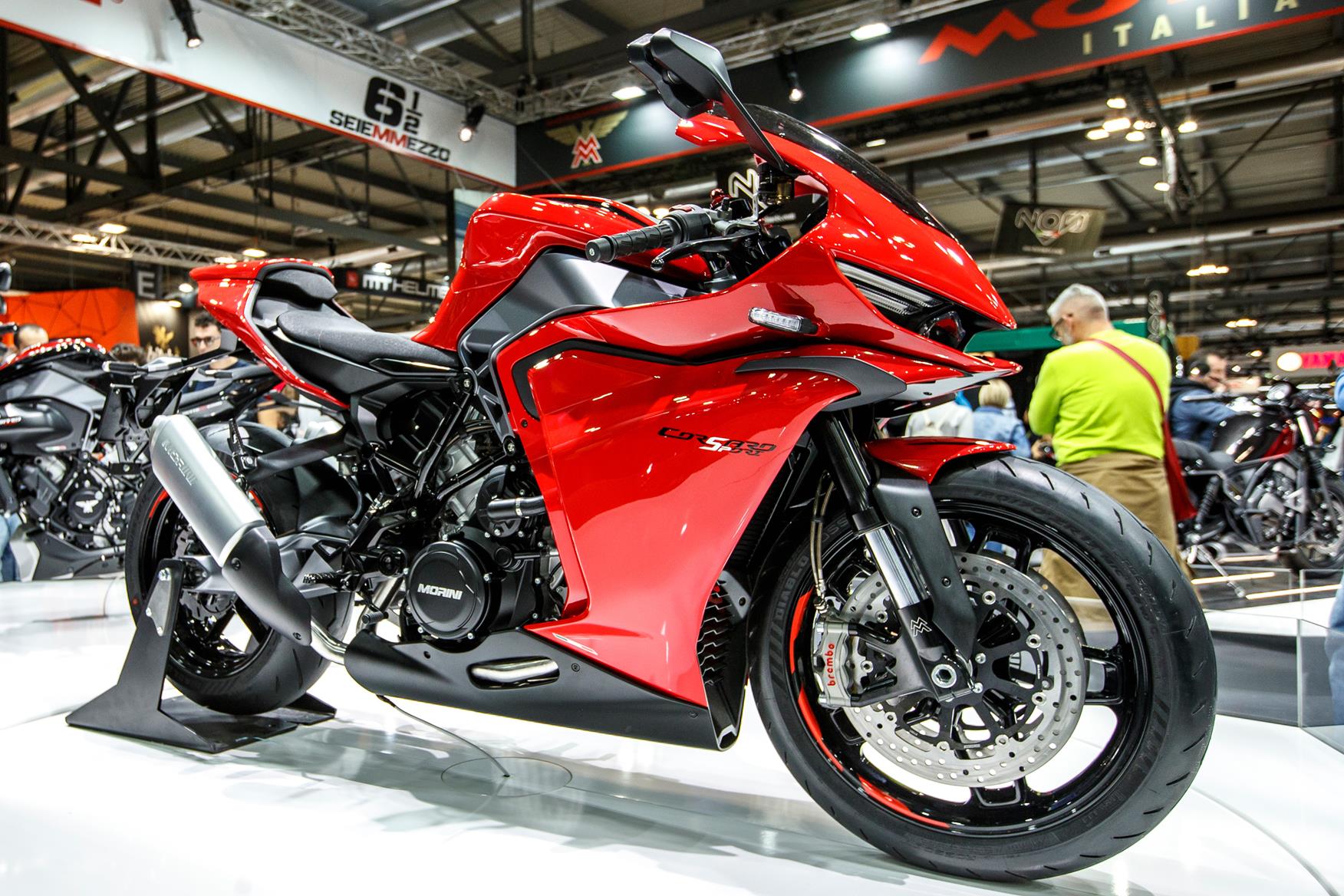 Moto Morini Corsaro Sport V-twin is one of the big surprises for 2024