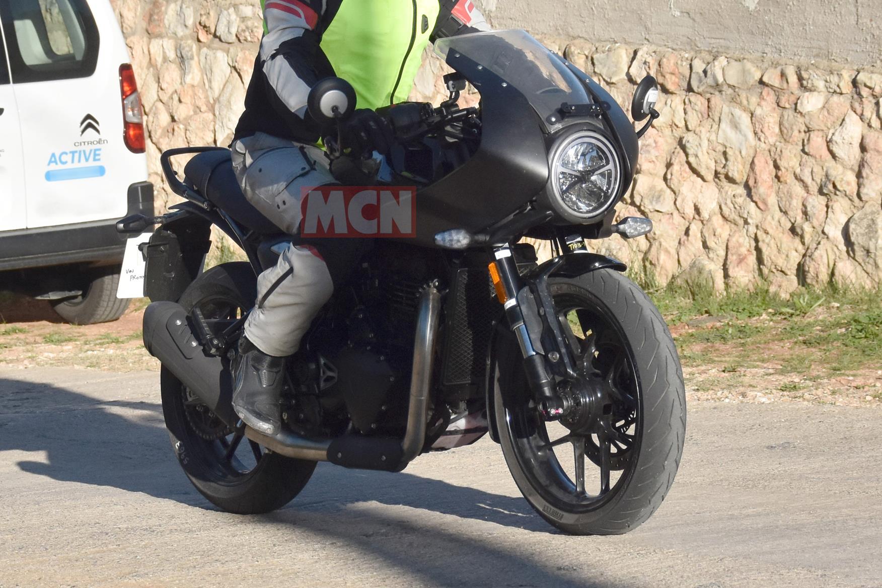 Mini Thruxton ready to roll: Triumph/Bajaj tie-up looks set to gain ...