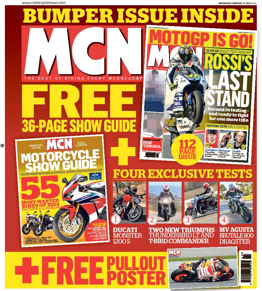 New MCN February 12: Four exclusive first rides in bumper issue
