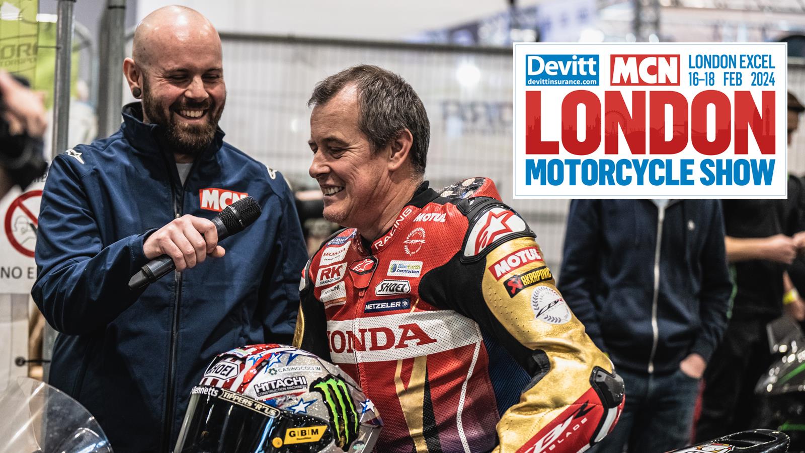 MCN World of Bikes stage fires up London show!