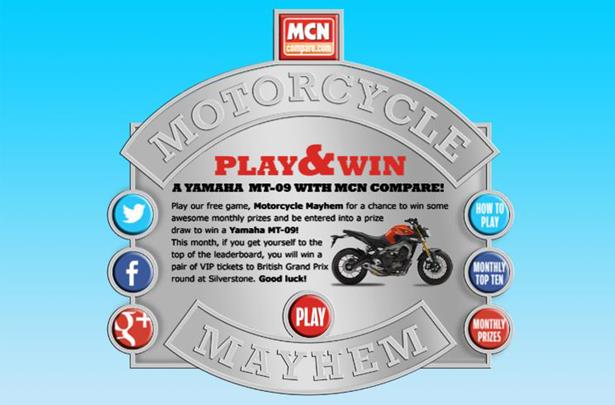 Fancy winning a Yamaha MT-09?