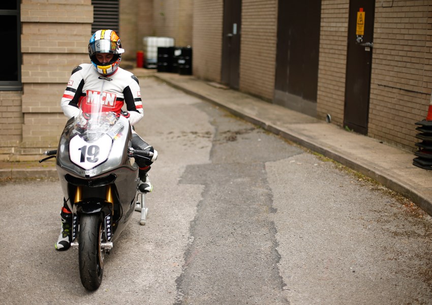 Norton TT Racer On The Road