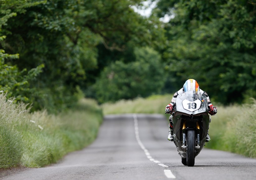Norton TT Racer On The Road