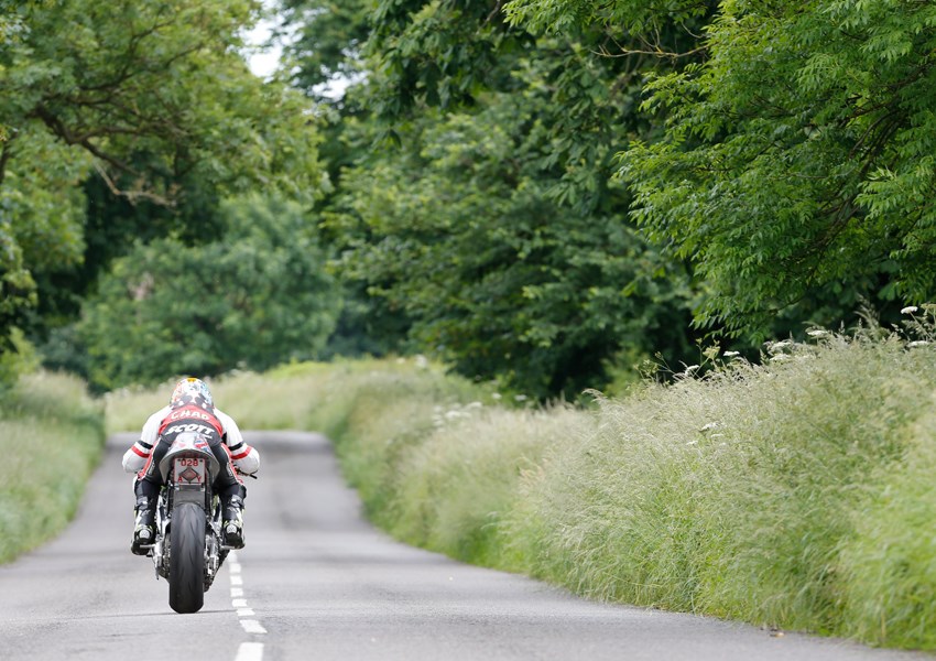 Norton TT Racer On The Road