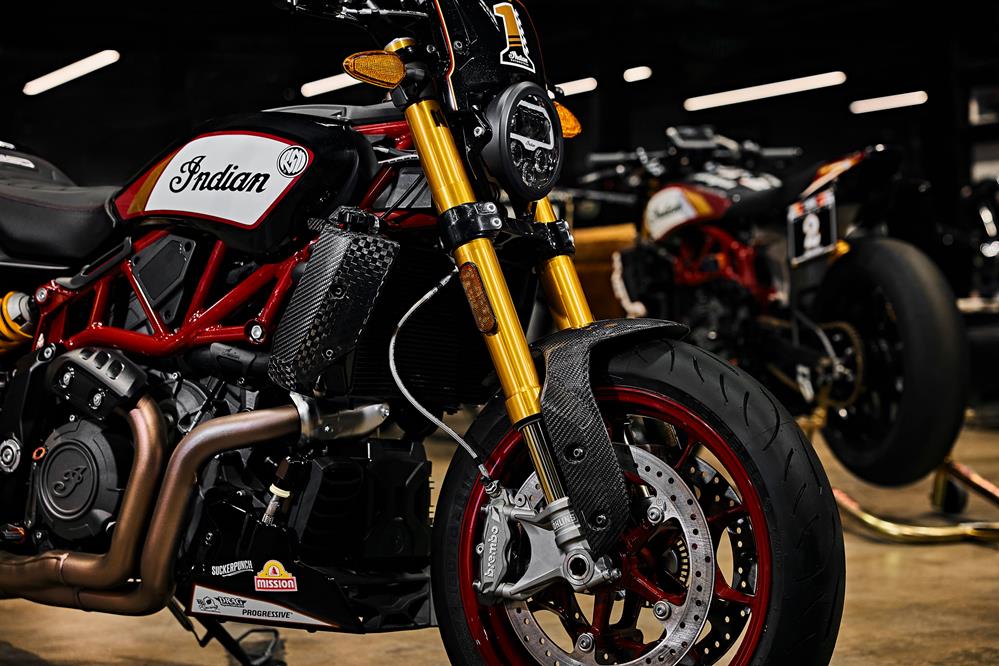 Roland Sands Design team up with Indian for custom FTR