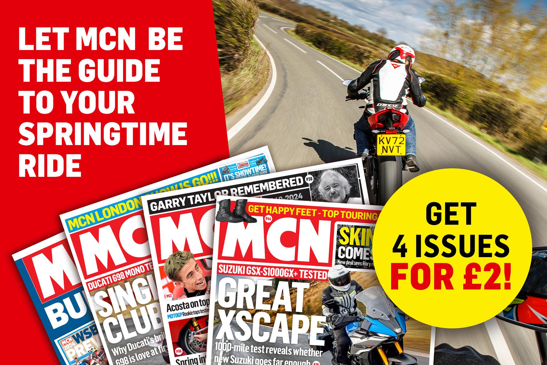 Spring Offer: 4 issues for £2!