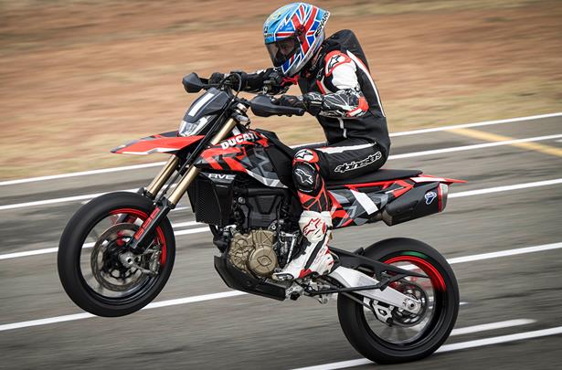 Ducati’s Hypermotard 698 Mono helps riders wheelie for longer