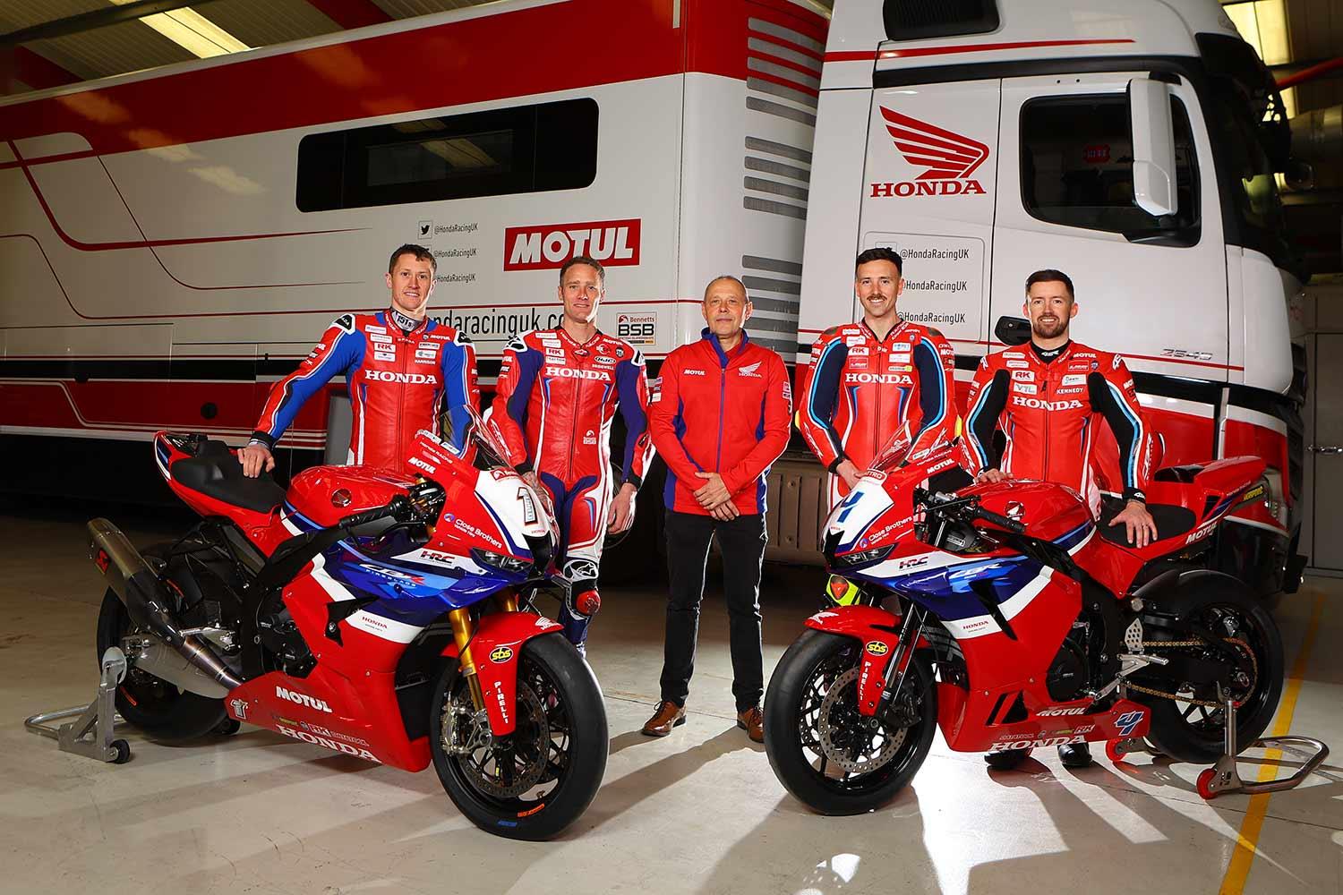 BSB: Honda Racing UK reveal updated 2024 livery
