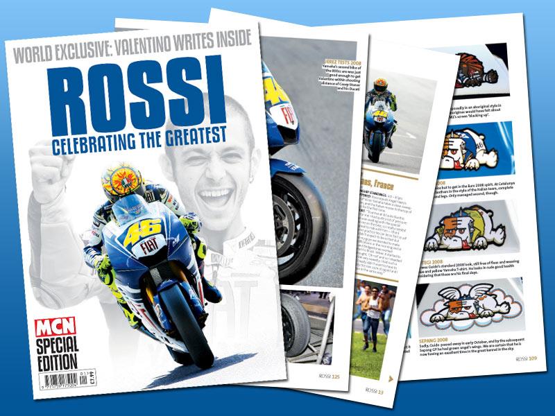 Last chance to get hold of Rossi limited edition bookazine
