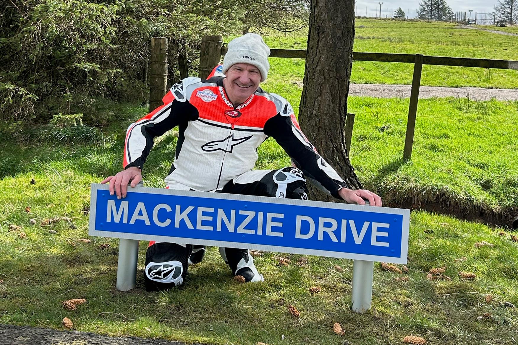 Mackenzie Drive launched in honour of Niall Mackenzie
