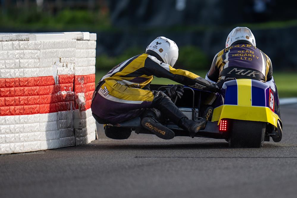 Sidecars take centre stage at Goodwood Members' Meeting