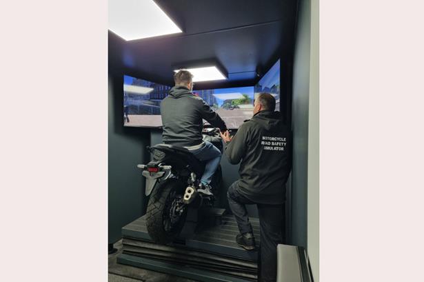Cornwall and Devon Police offer training simulator to bikers