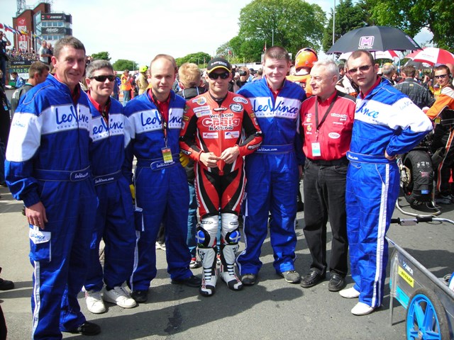 Leo Vince celebrate three TT podiums