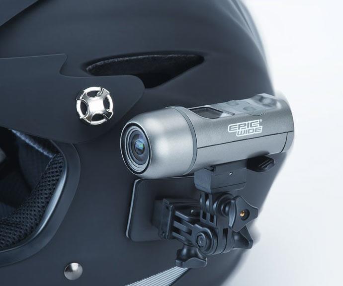 Film your ride with new on-helmet camera