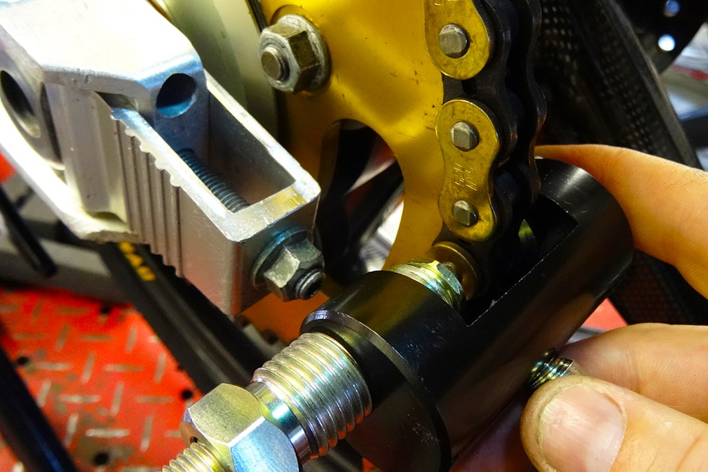 How to change your motorbike chain and sprockets at home