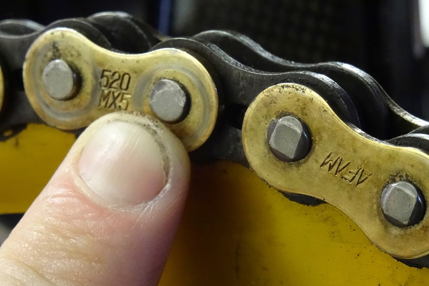 How to change your motorbike chain and sprockets at home