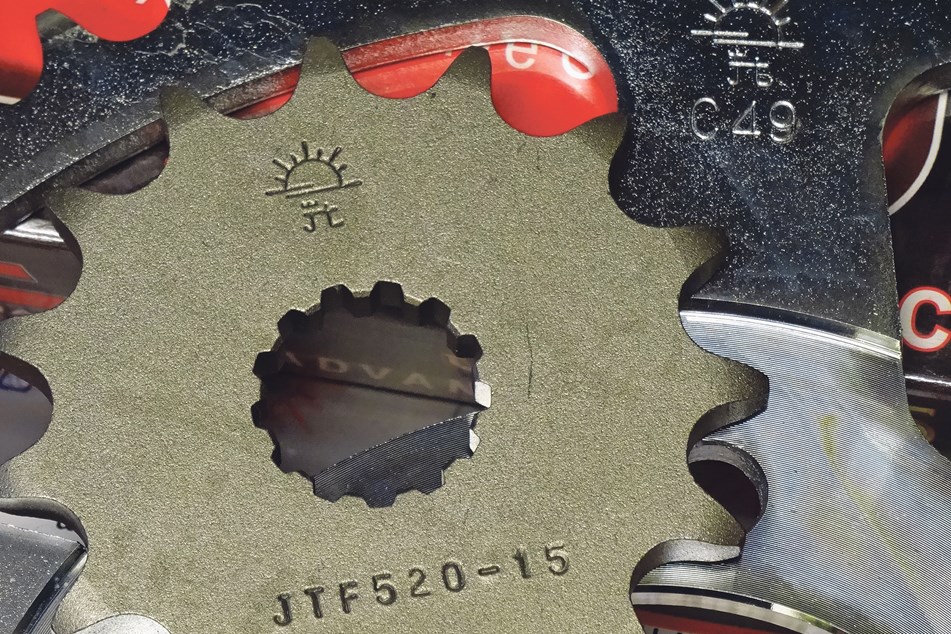 How to change your motorbike chain and sprockets at home