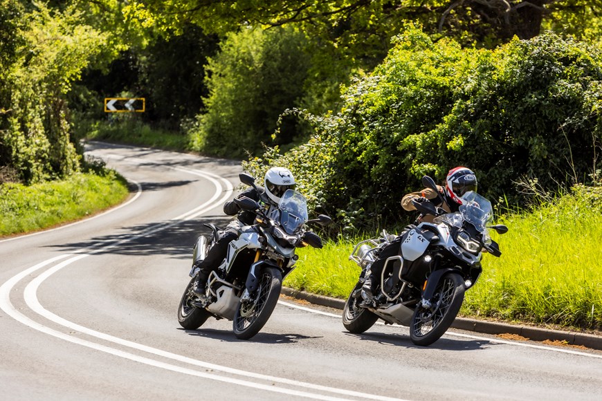 BMW F900GS Adventure vs Triumph Tiger 900 Rally Pro