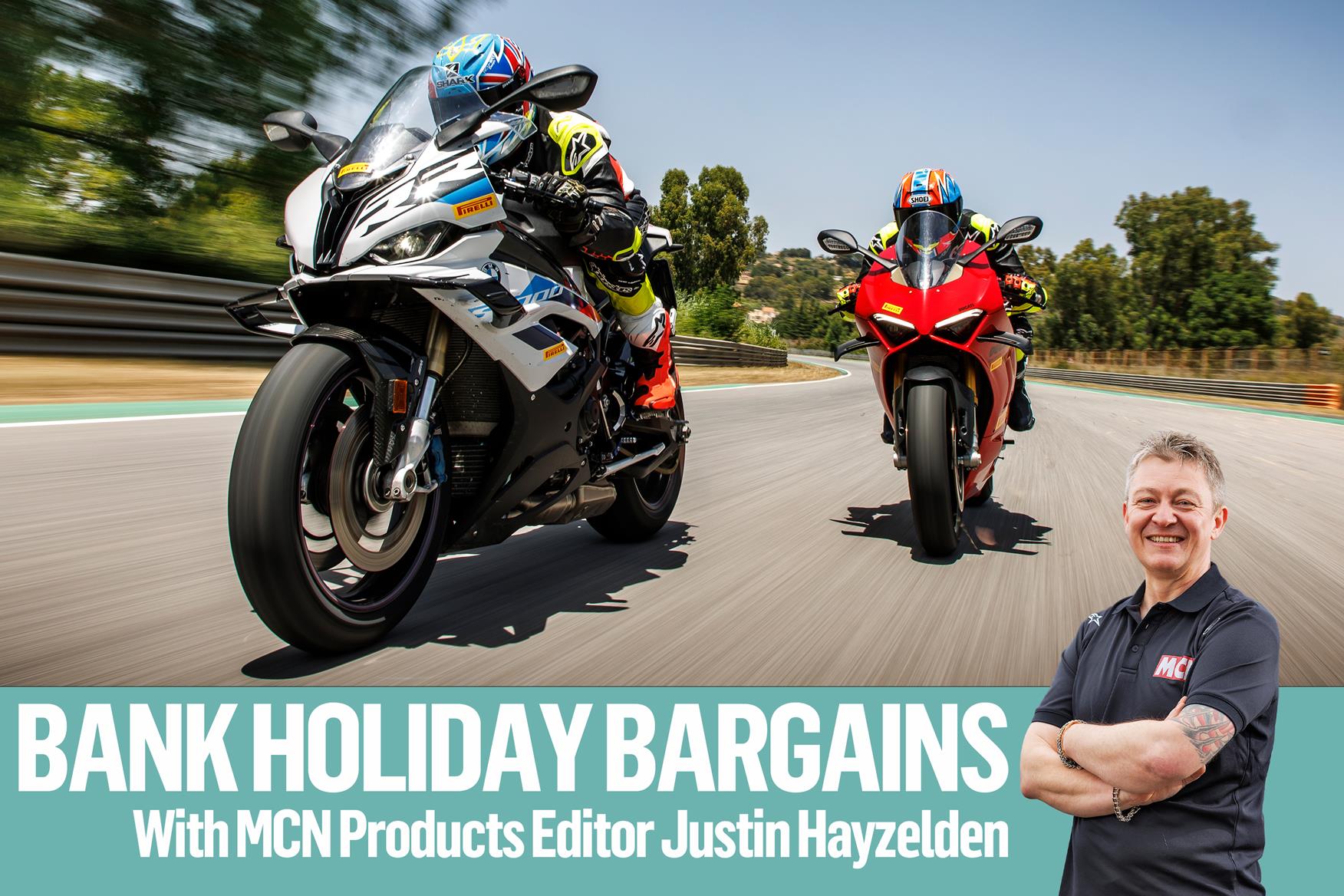 MCN bank holiday bargains | Sportsbike and naked kit deals