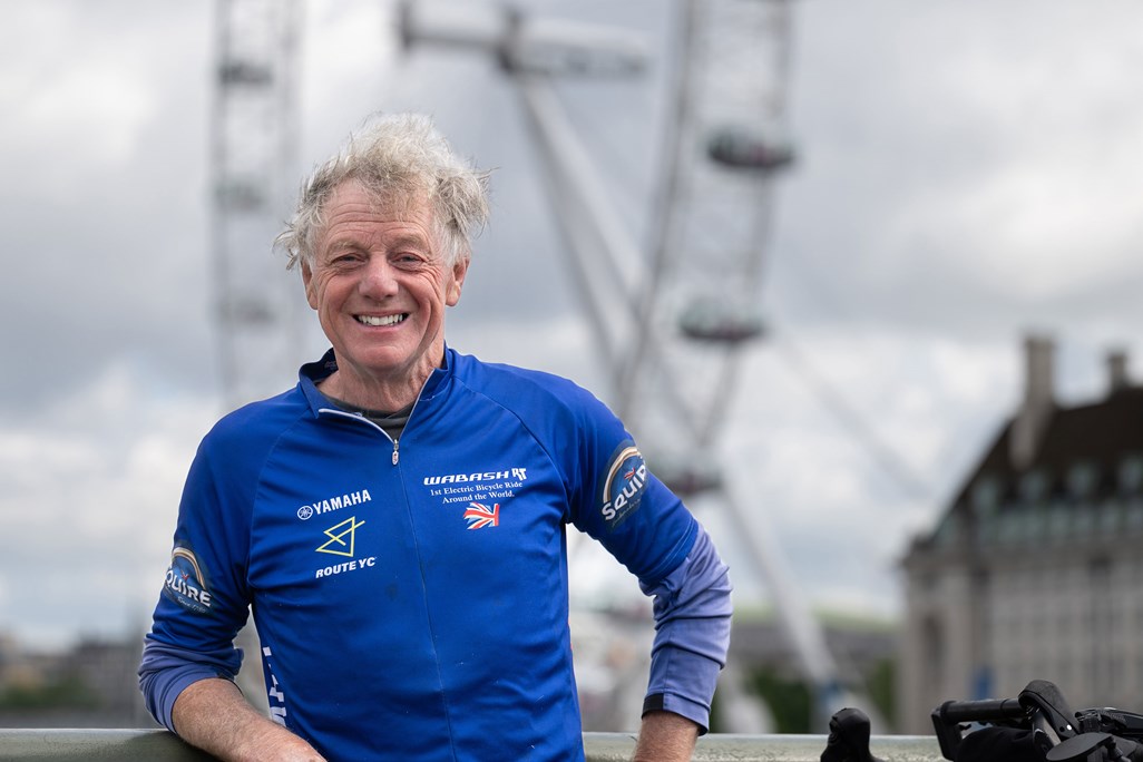 Nick Sanders completes gruelling ride around the world