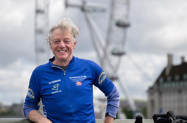 Nick Sanders completes gruelling ride around the world