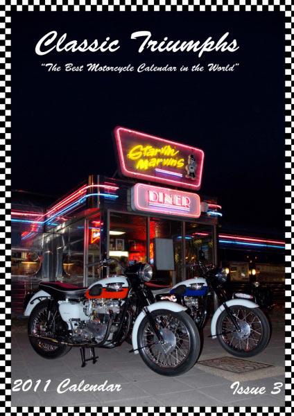 2011 classic Triumph calendar