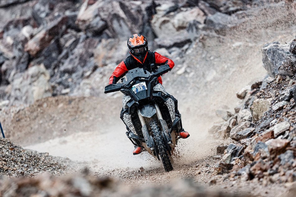 Semi automatic KTM AMT adventure concept teased