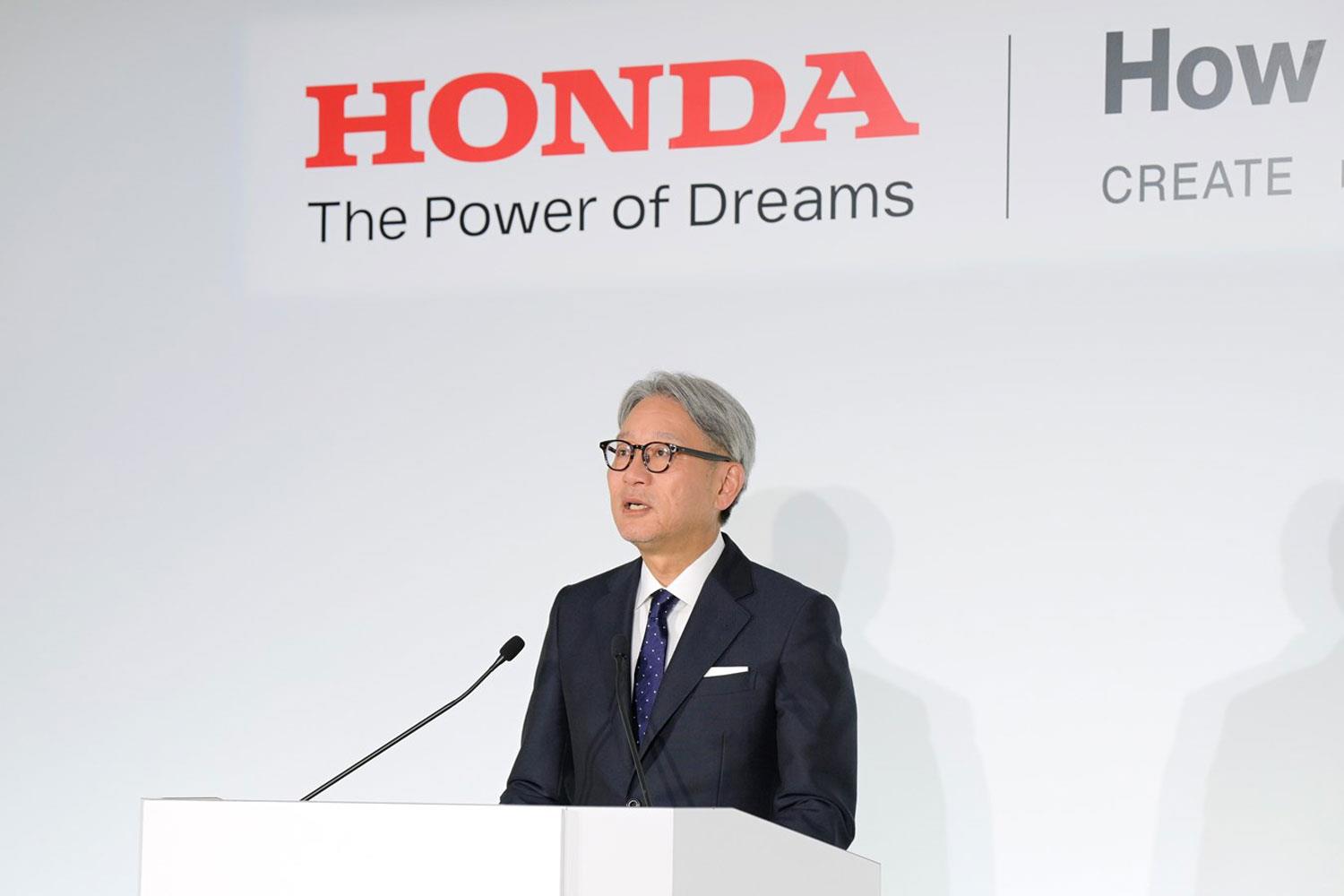 Honda describes electrification as the "most suitable solution" to its ...