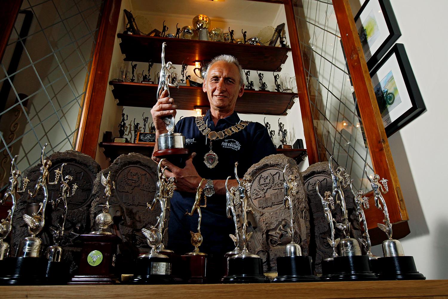 Racer rides the Isle of Man TT course for over 40 years