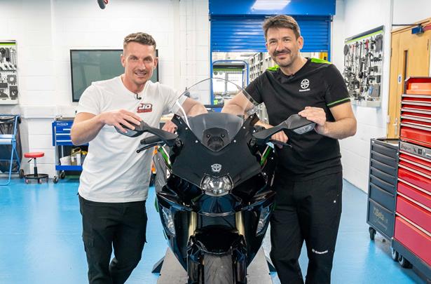 Kawasaki-backed stunt rider aims for new speed record dragged behind a ...