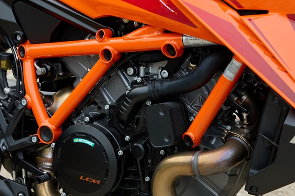 KTM use new onboard sensors to target engine noise