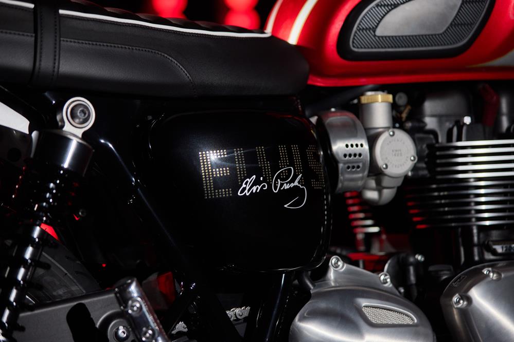 Triumph launch Elvis Presley tribute Bonneville T120 retro