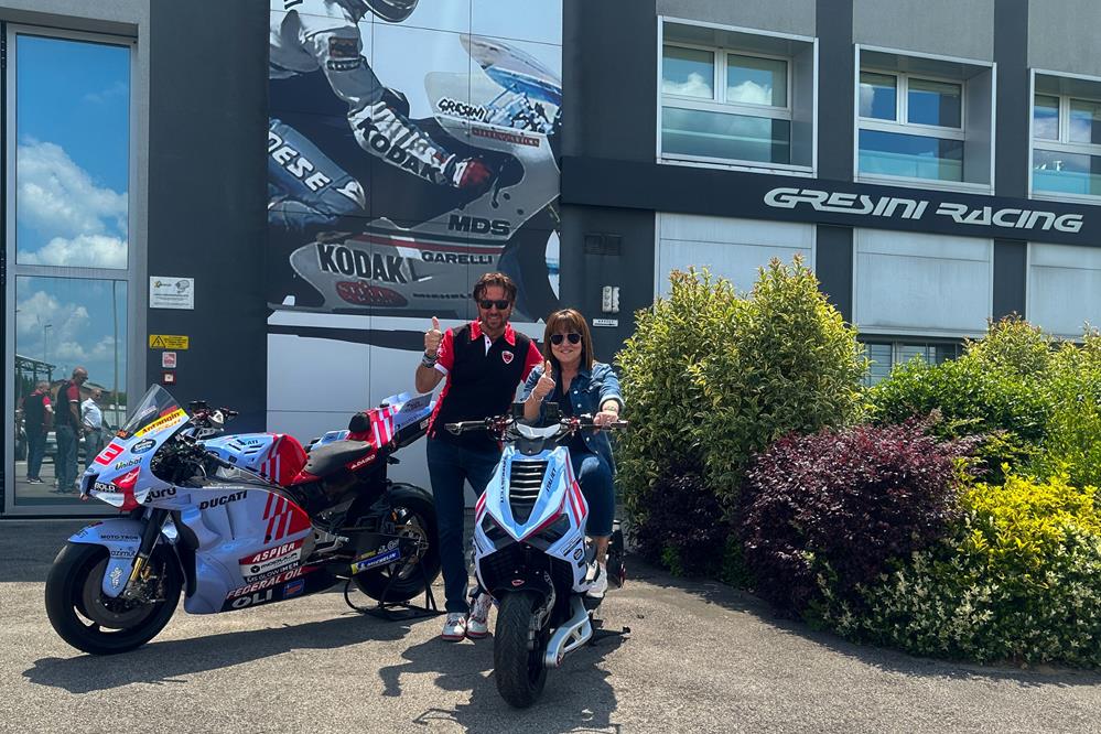 Italjet Dragster scooter gets MotoGP style Gresini replica