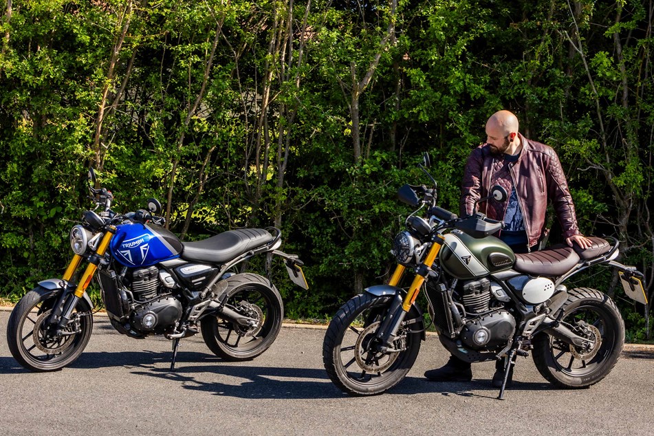 Triumph Scrambler 400 X vs Speed 400 long-term test
