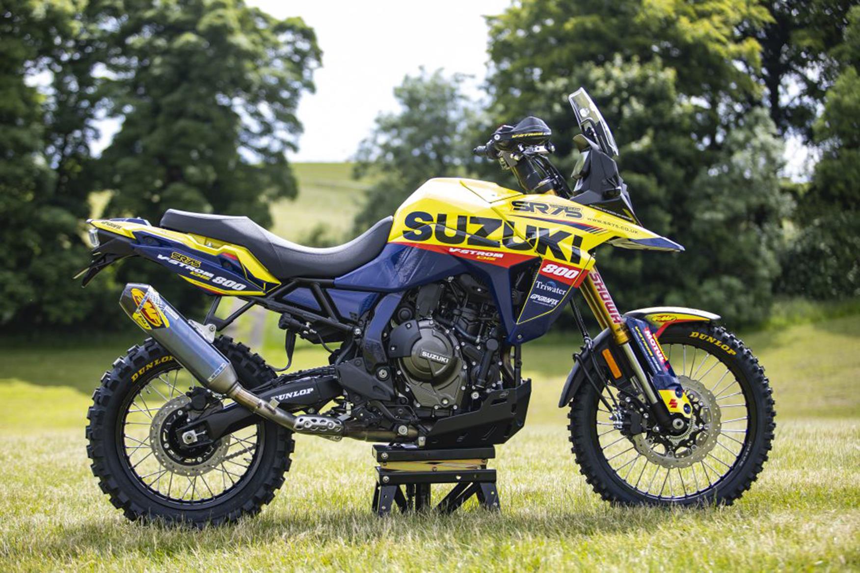 Suzuki off-road team create Rally Edition V-Strom 800