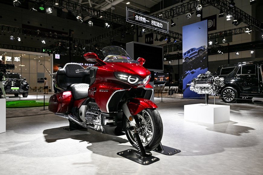Chinese manufacturer Great Wall create Goldwing rival