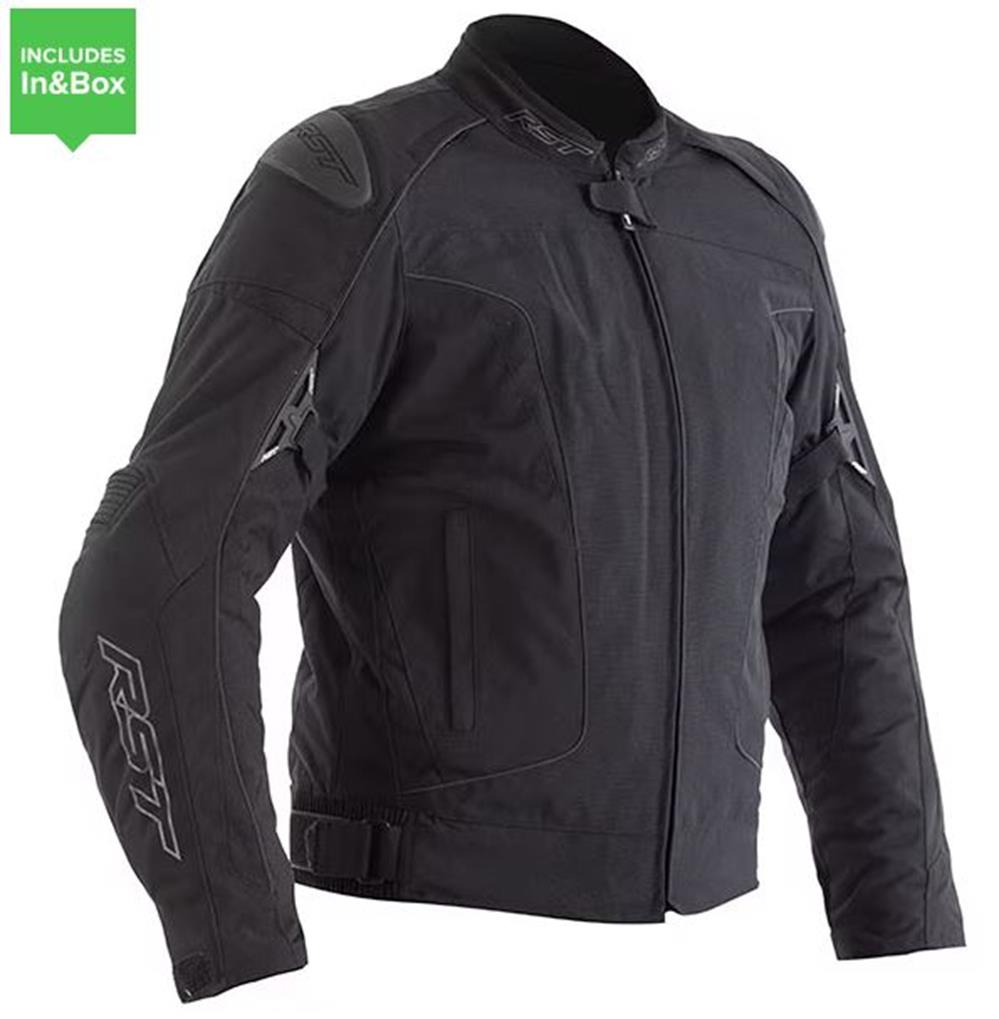 RST Sabre leather airbag jacket | Sporty touring appeal with added ...