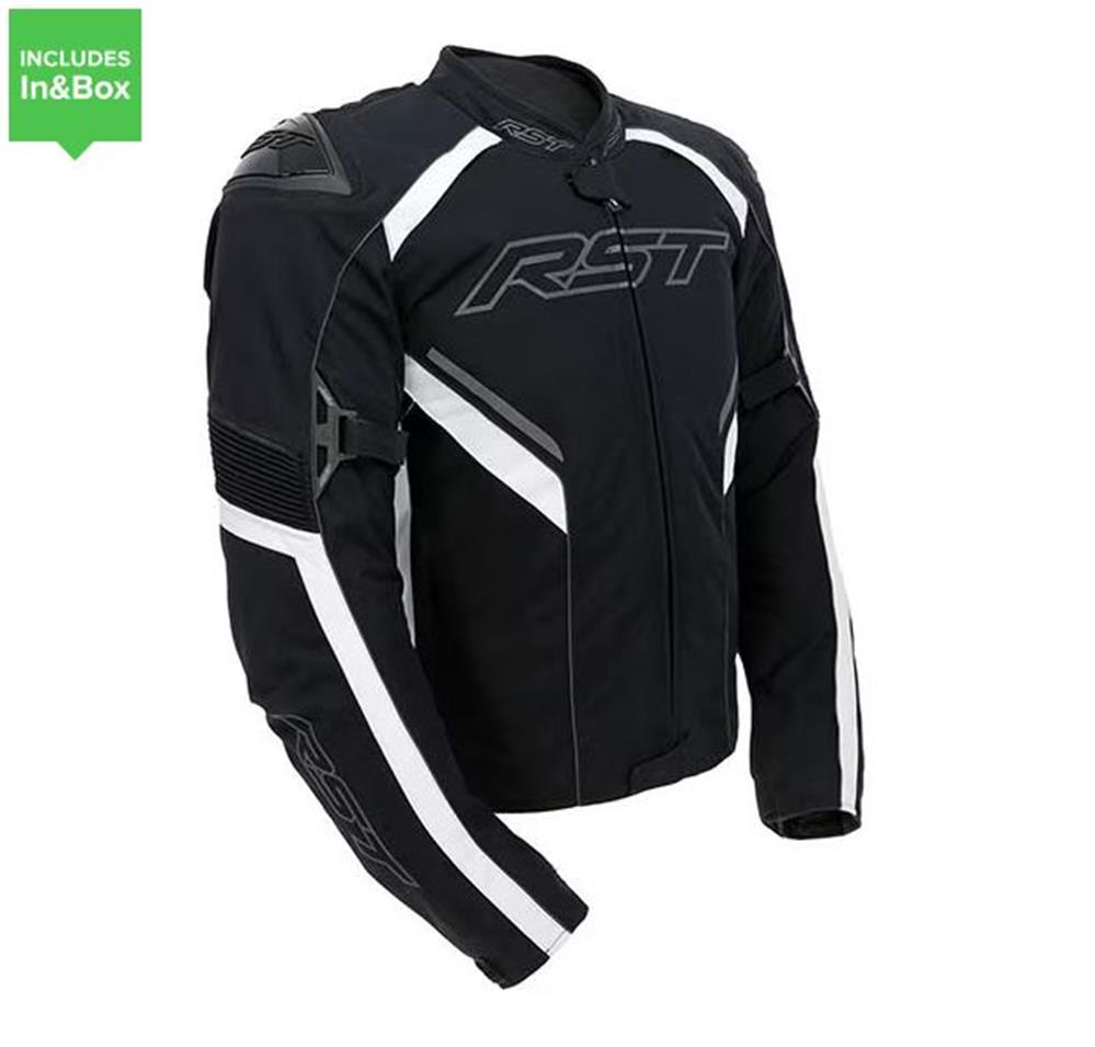 RST Sabre leather airbag jacket | Sporty touring appeal with added ...