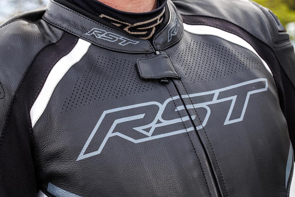 RST Sabre leather airbag jacket | Sporty touring appeal with added ...