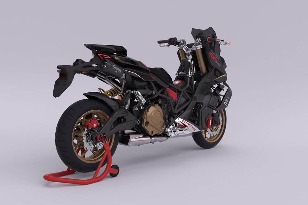 Italjet launch 68bhp twin-cylinder Dragster 700 scooter