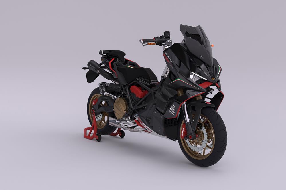 Italjet launch 68bhp twin-cylinder Dragster 700 scooter