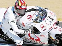 Harada crashes in testing