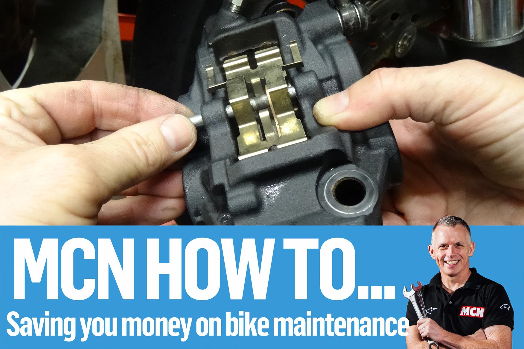 How to change your motorbike's brake pads at home