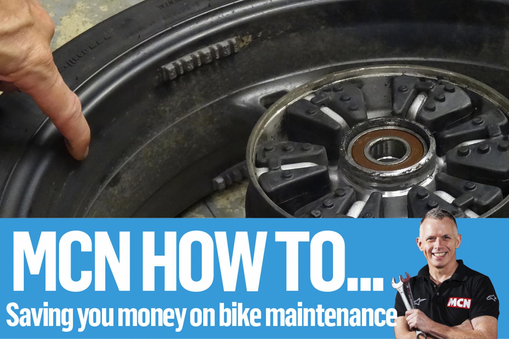 How to deep clean your motorcycle's wheels