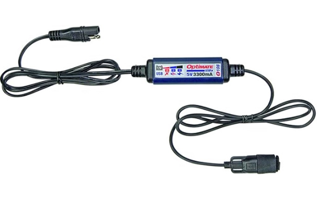 How to fit motorcycle USB port and phone cradle