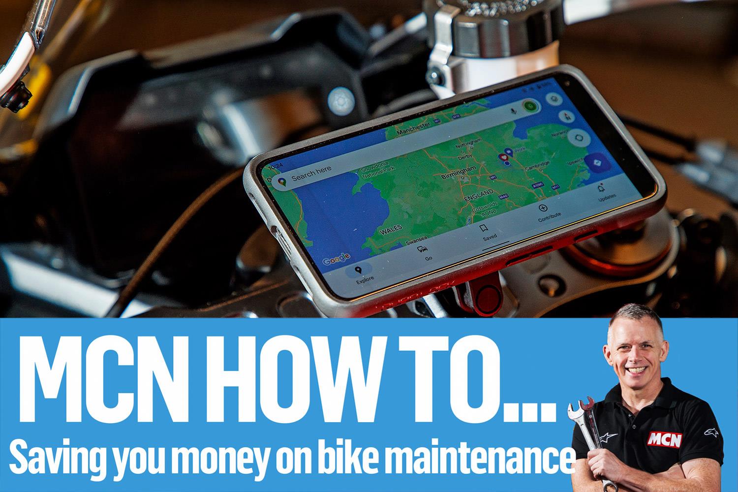 How to fit motorcycle USB port and phone cradle