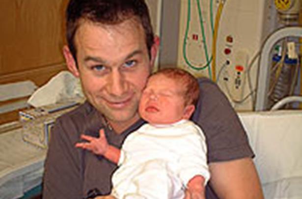 First pictures: Whitham’s new baby